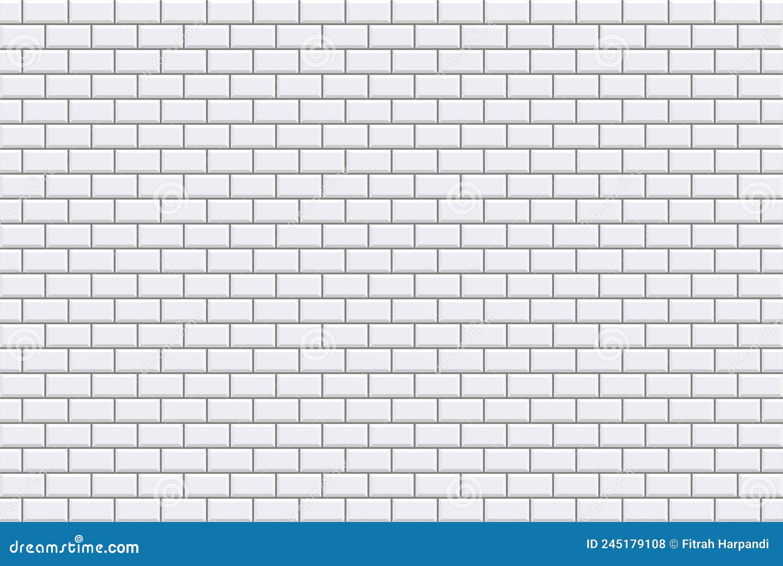 White Brick Wall Background Vector Design Illustration Stock Vector ...