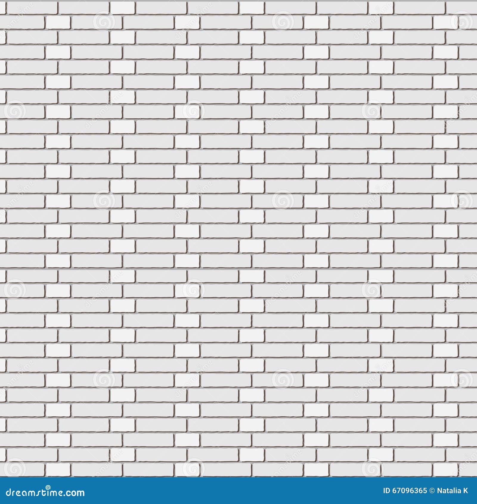 The White Brick Wall-Monk Bond Stock Illustration - Illustration of ...