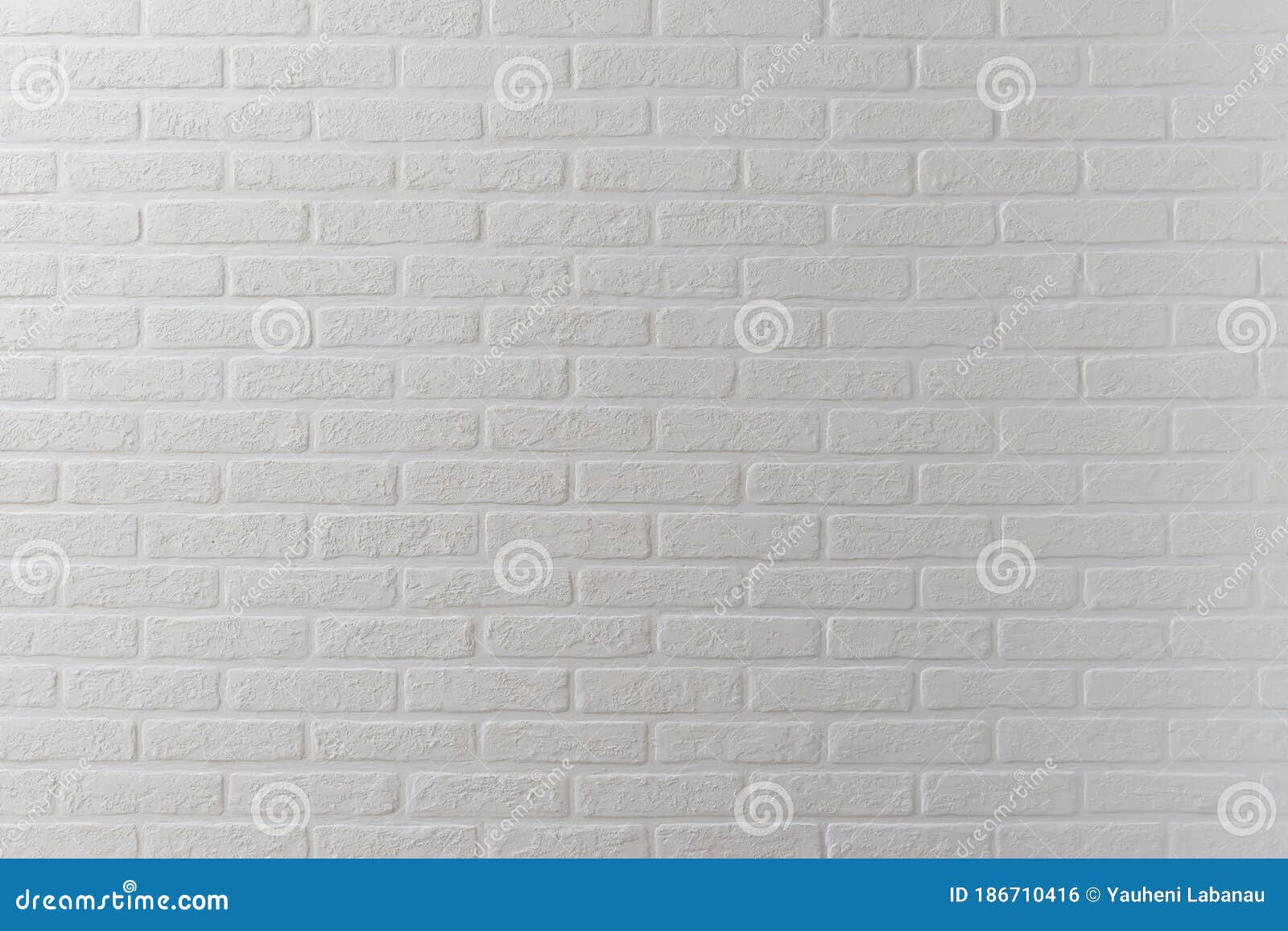 White Brick Wall Painted Texture Background Stock Photo - Image of ...
