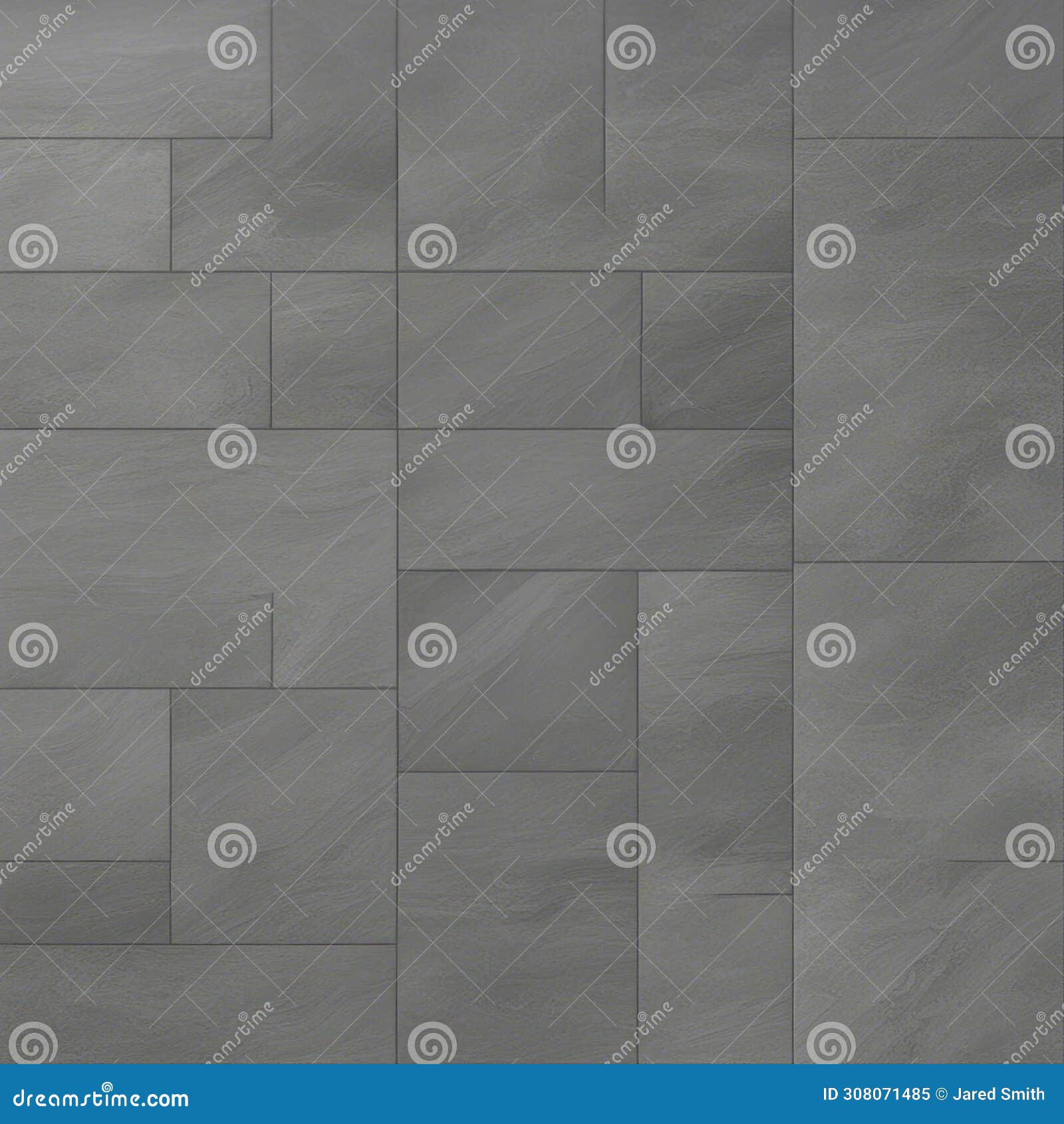 A Smooth Brick Wall. Bricks Of Different Sizes With A Thick Joint ...