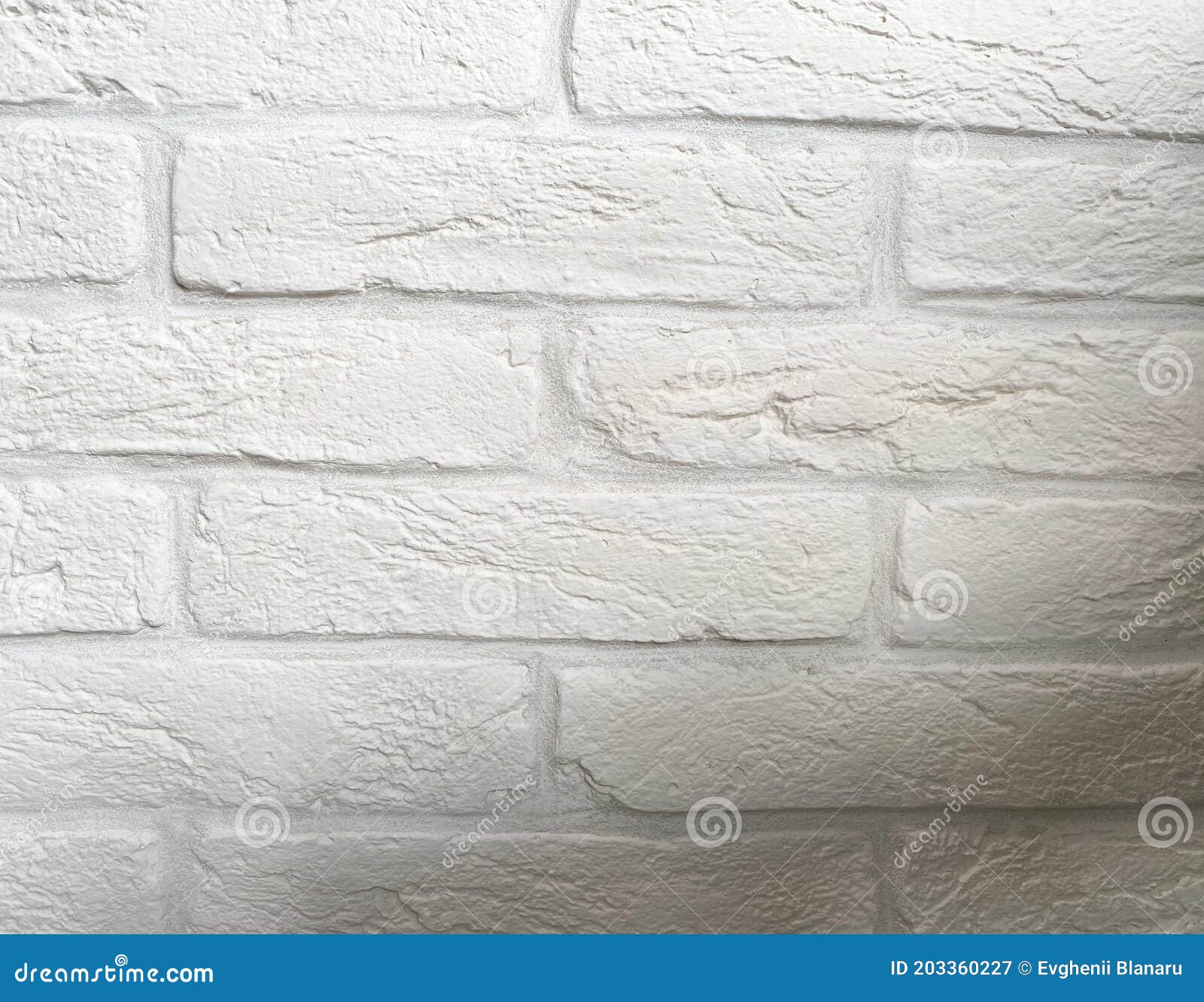 White Brick Wall, Square Photography Stock Image - Image of brickwork ...