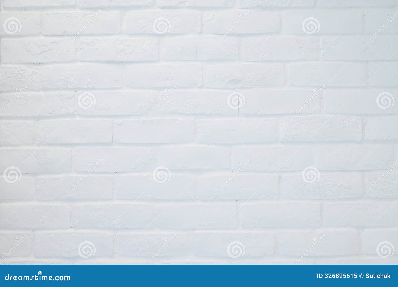 White Brick Wall Texture Background, Interior Design Stock Image ...