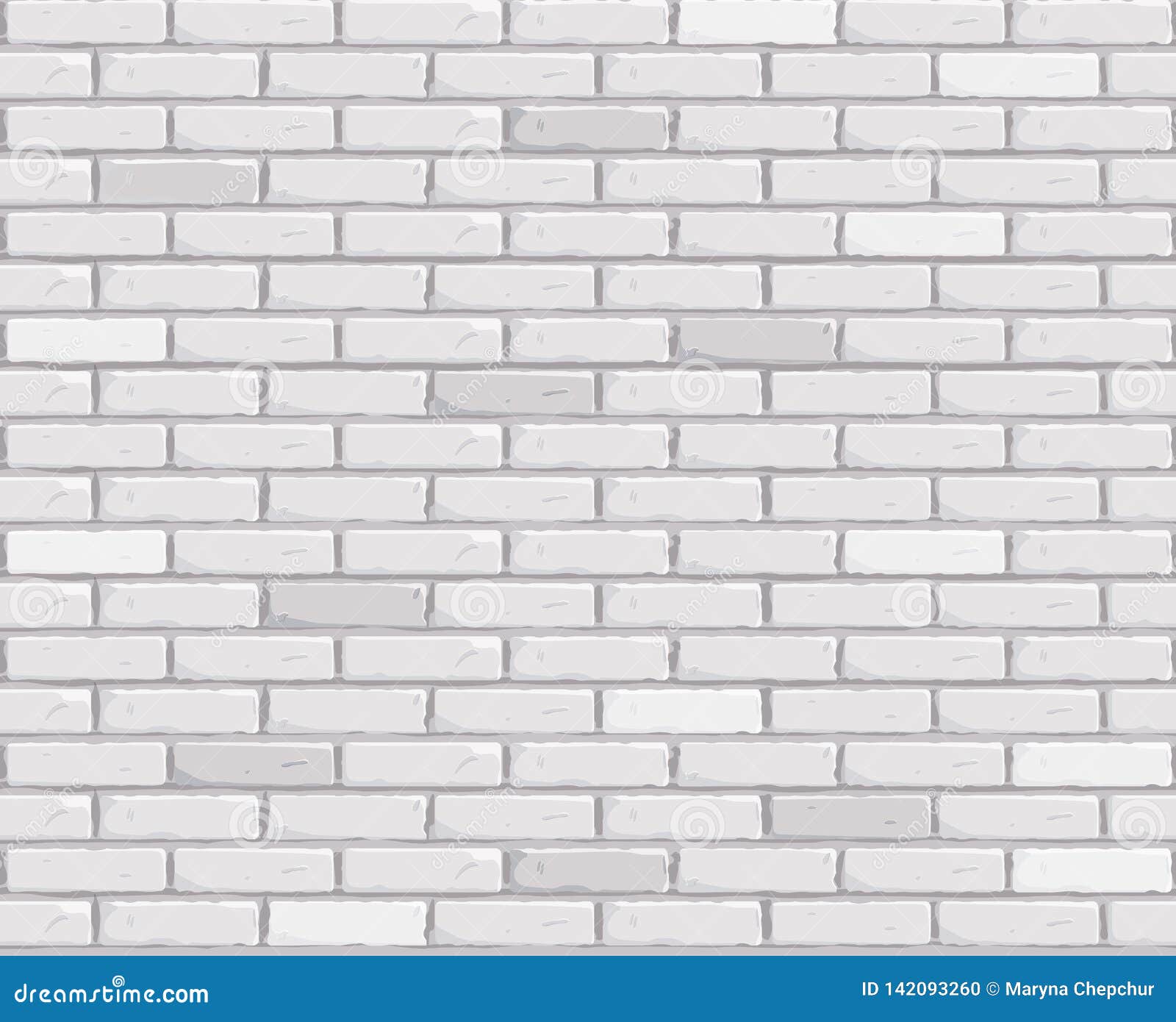White Brick Wall Background. Texture Seamless Vector Illustration ... White Brick Wall Background. Texture Seamless Vector Illustration ...