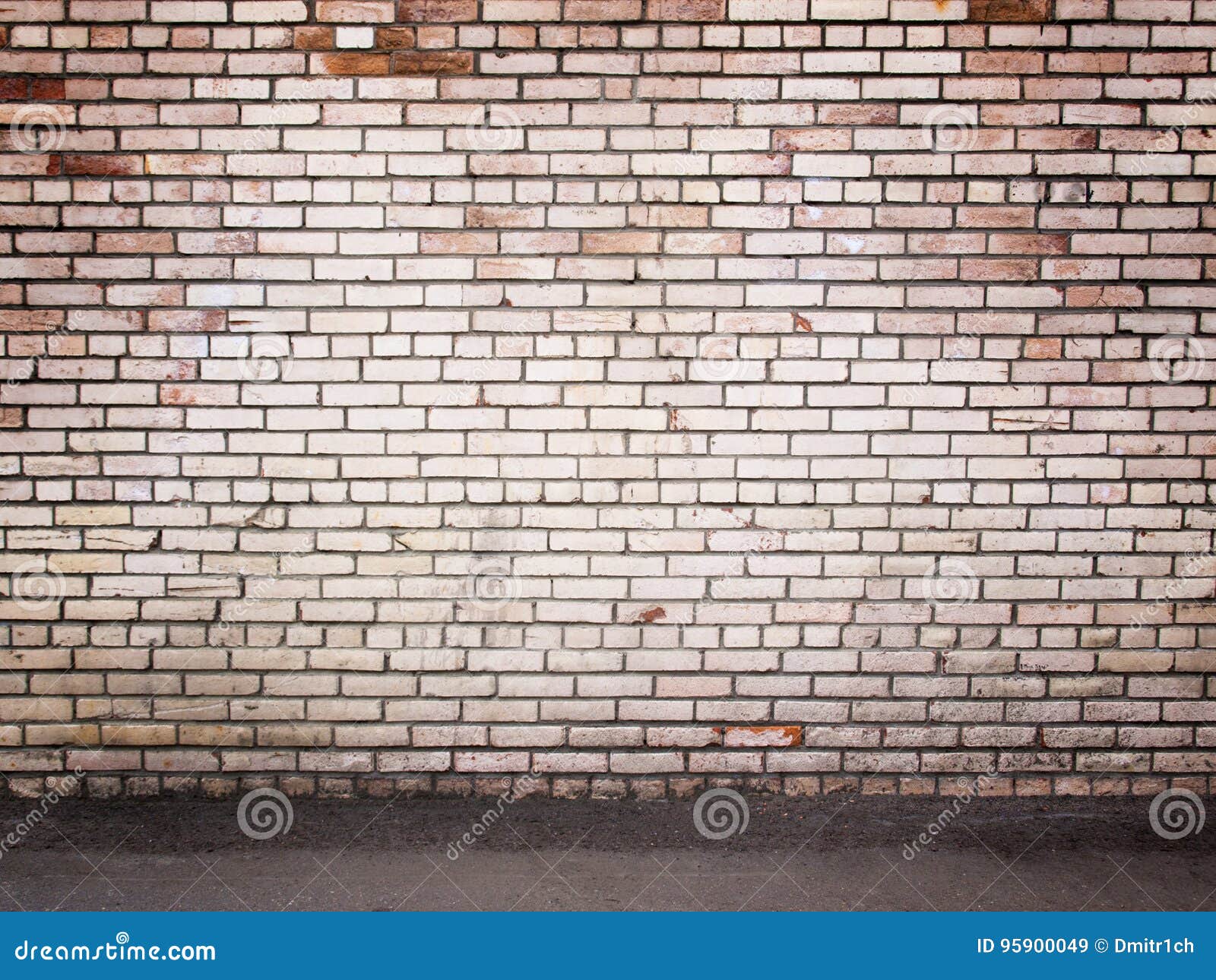 White Brick Wall, Vintage Surface As Background Stock Image - Image of ...