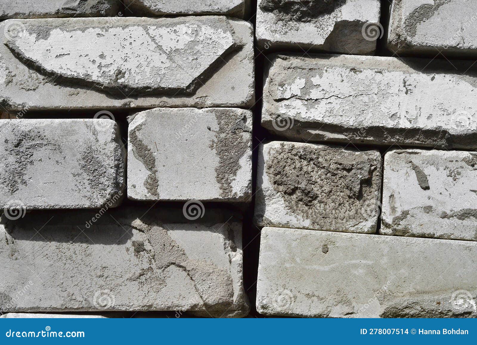 White Bricks are Laid on Top of Each Other Like a Wall Stock Photo ...