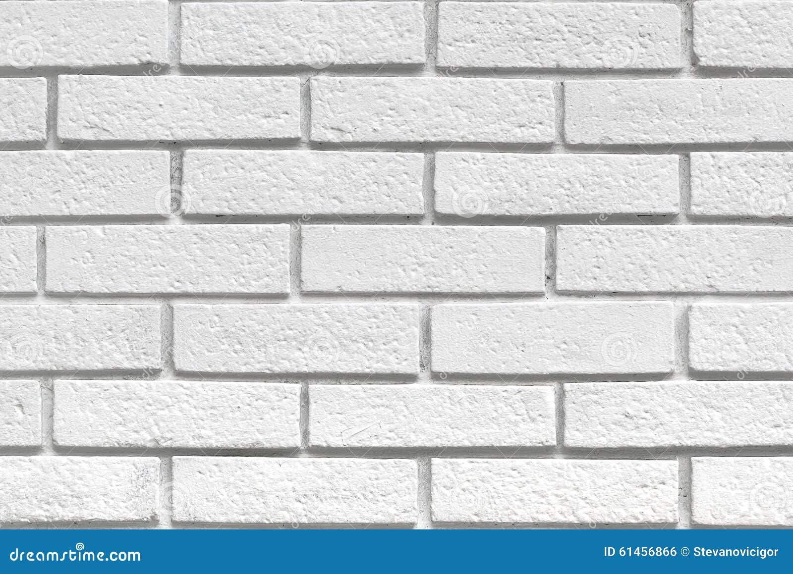 White bricks texture stock photo. Image of construction - 61456866