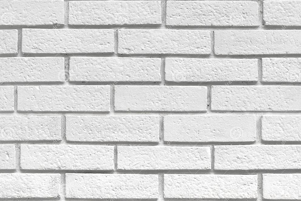 White bricks texture stock photo. Image of construction - 61456866