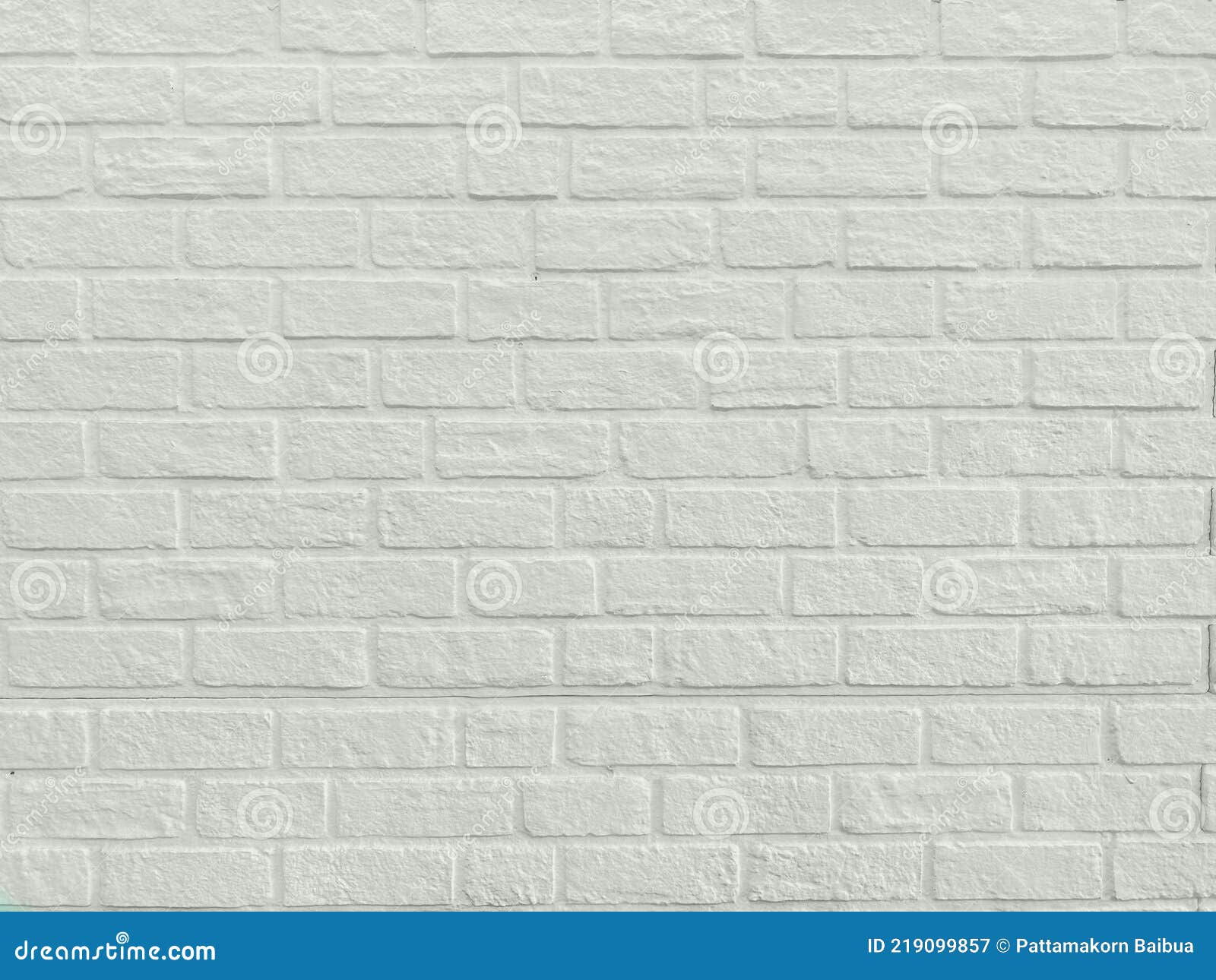 White Brickwork Texture Wall Background Stock Image - Image of ...