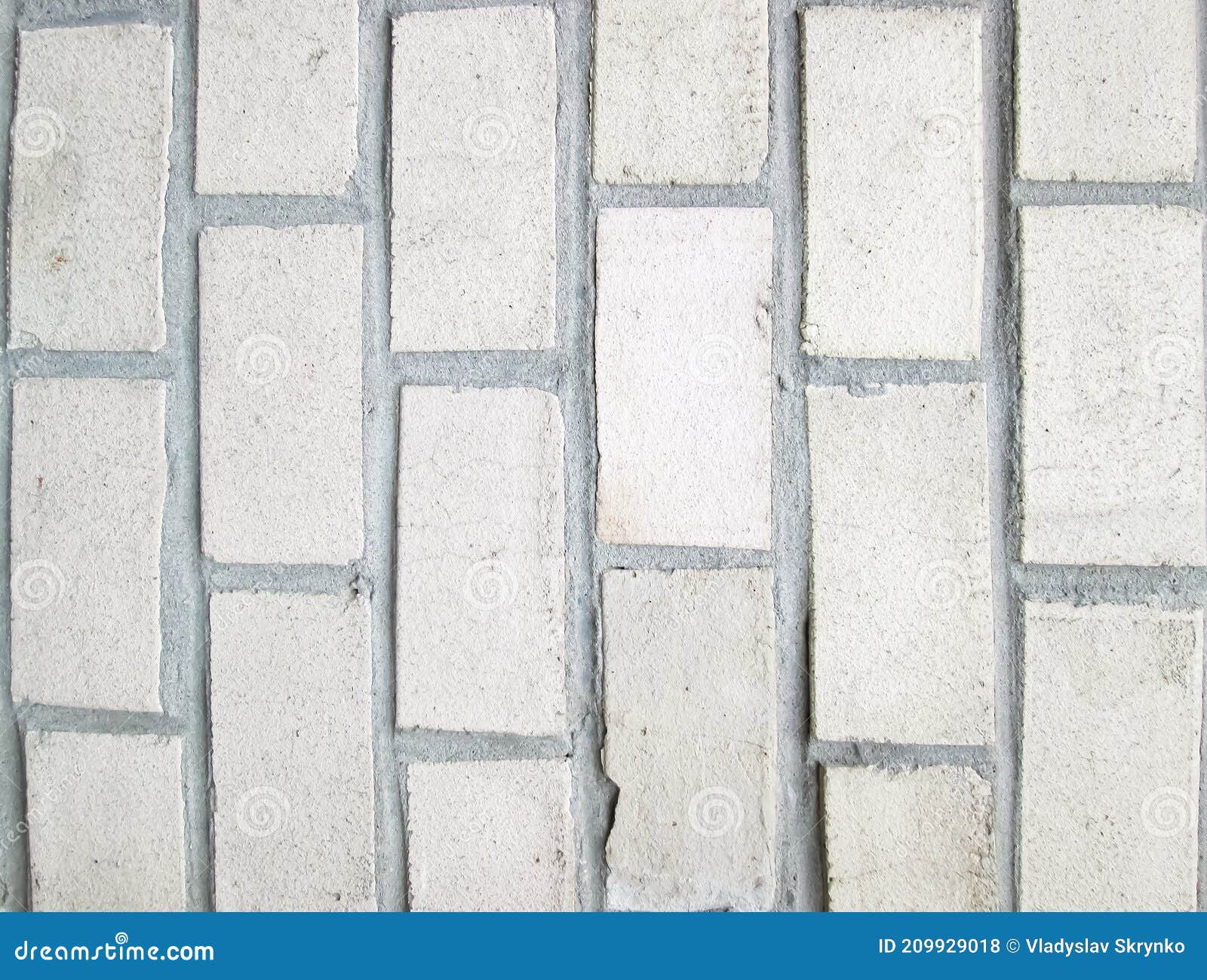 White brickwork. stock photo. Image of construction - 209929018