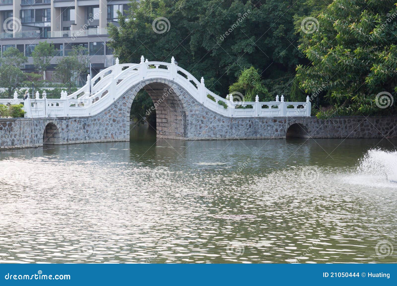 White bridge stock photo. Image of architecture, natural - 21050444