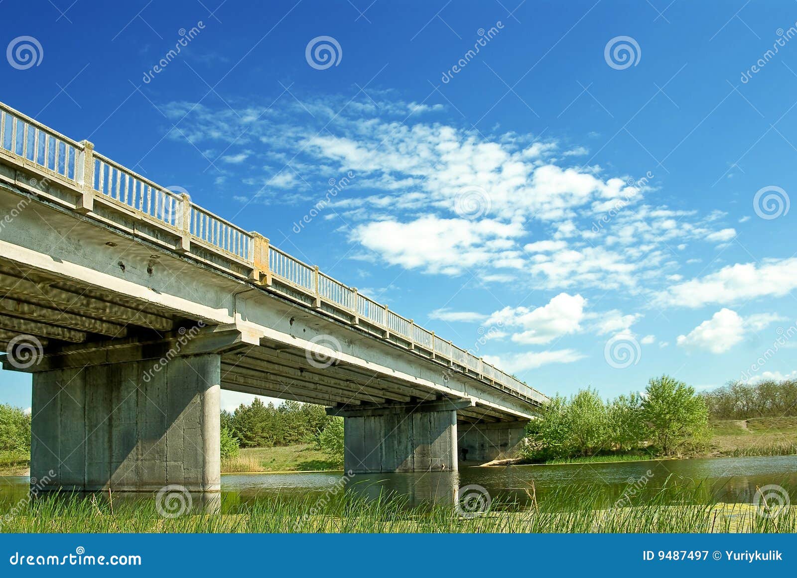 White bridge stock image. Image of river, engineer, comfortable - 9487497