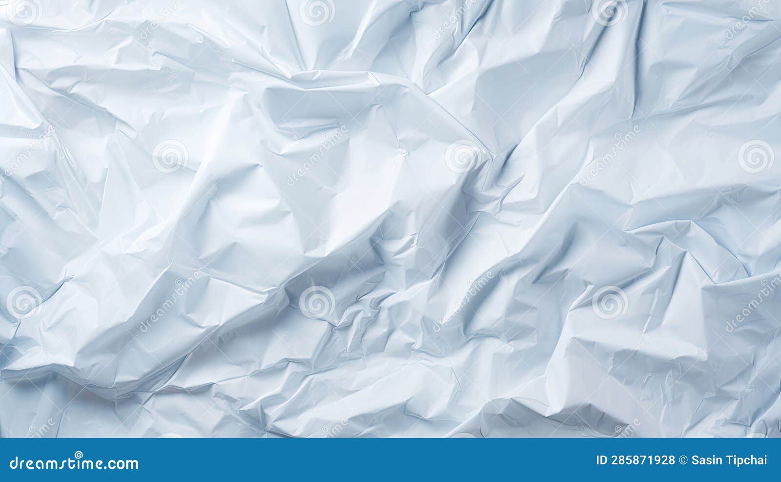 White Bright Crumpled Paper Texture Background Banner Stock ...