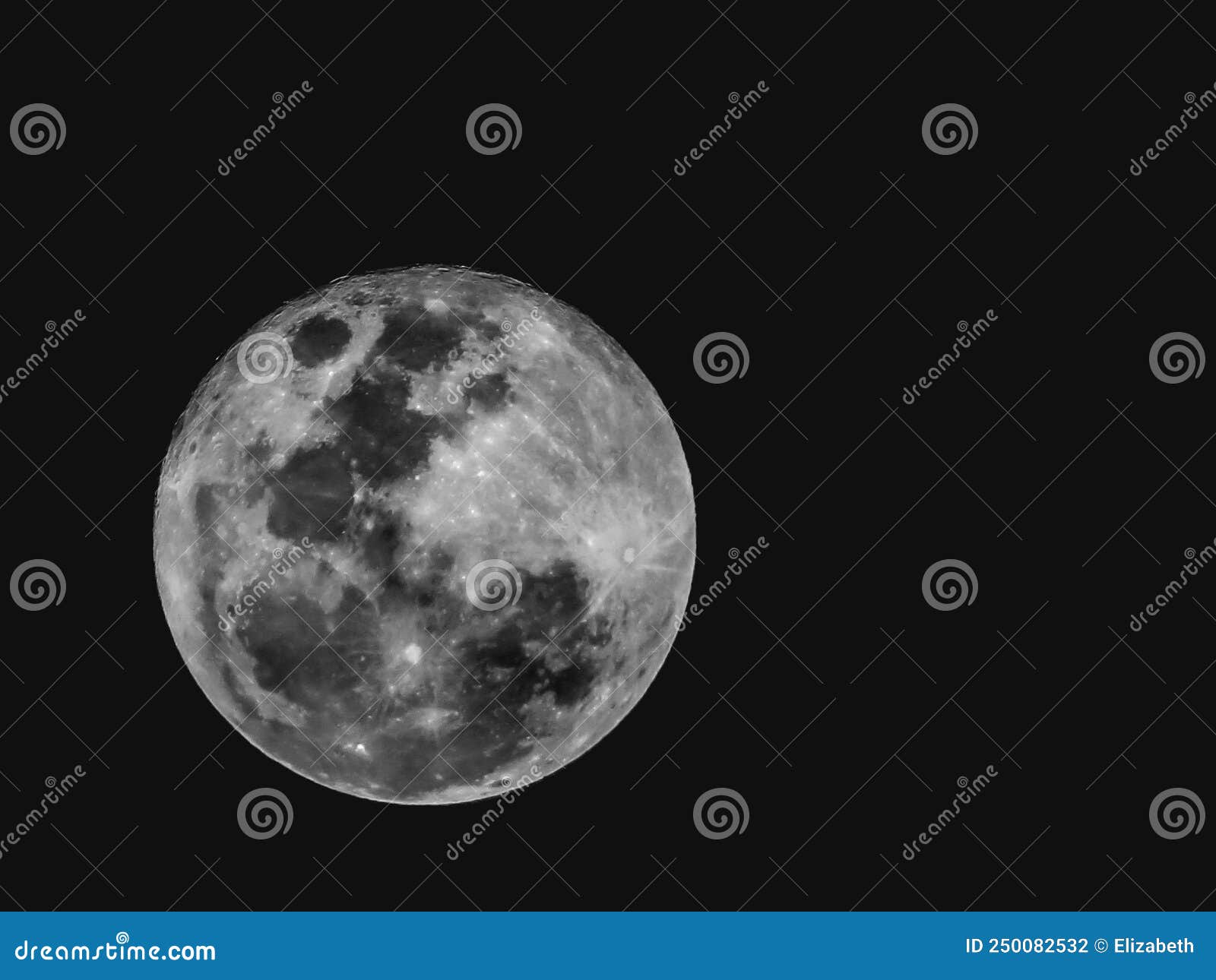White Brilliant Moon stock photo. Image of nature, brilliant - 250082532