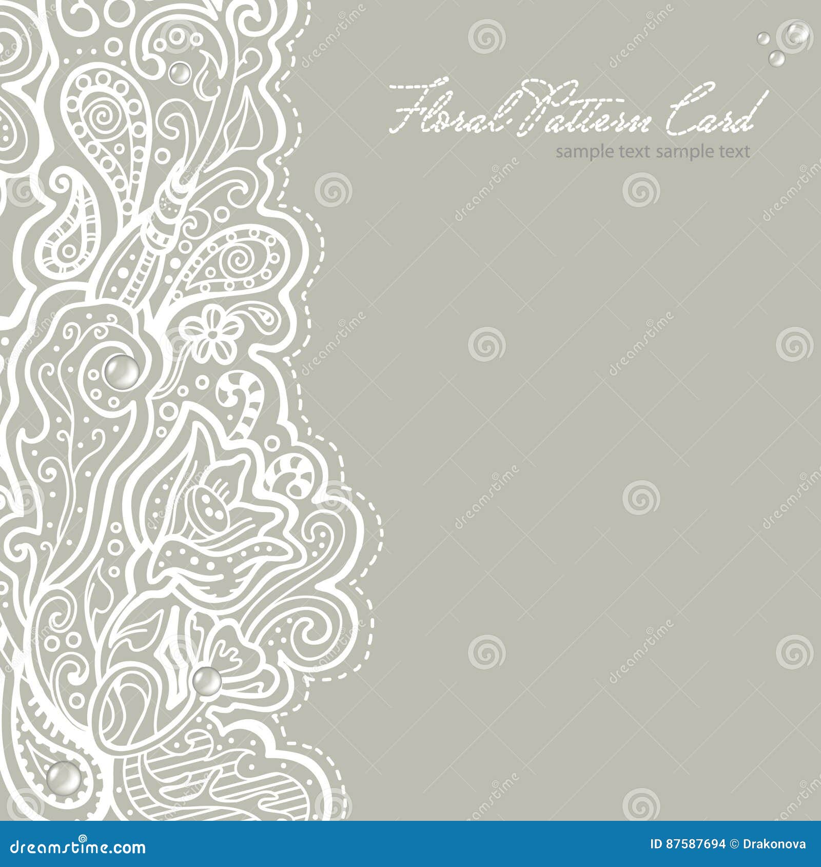 White brocade card stock vector. Illustration of precious - 87587694