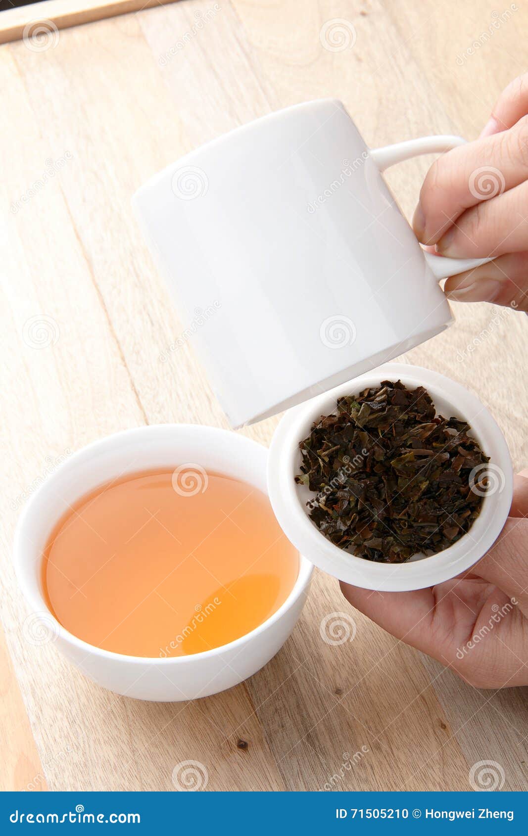 White Broken Tea with Tea Soup Stock Photo - Image of asia, white: 71505210