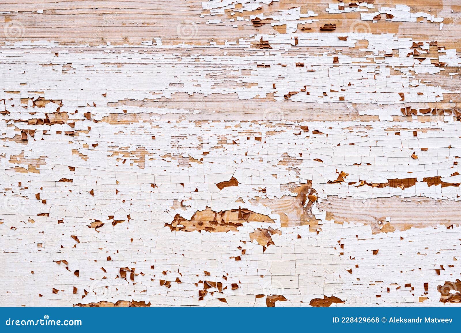 White and Brown Old Vintage Painted Wood Peeling Texture Background ...