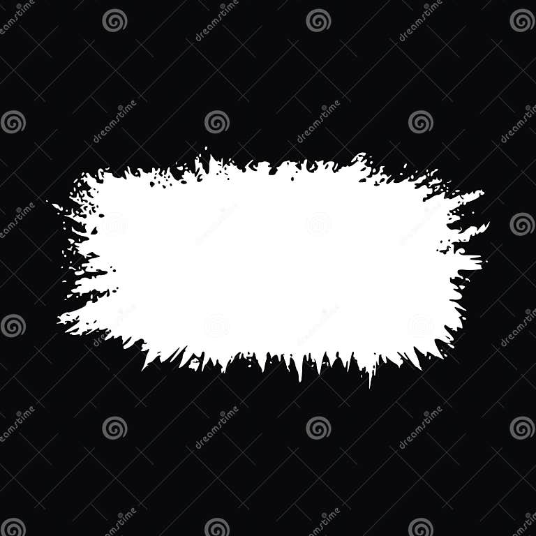 White brush frame stock illustration. Illustration of backdrop - 247492195