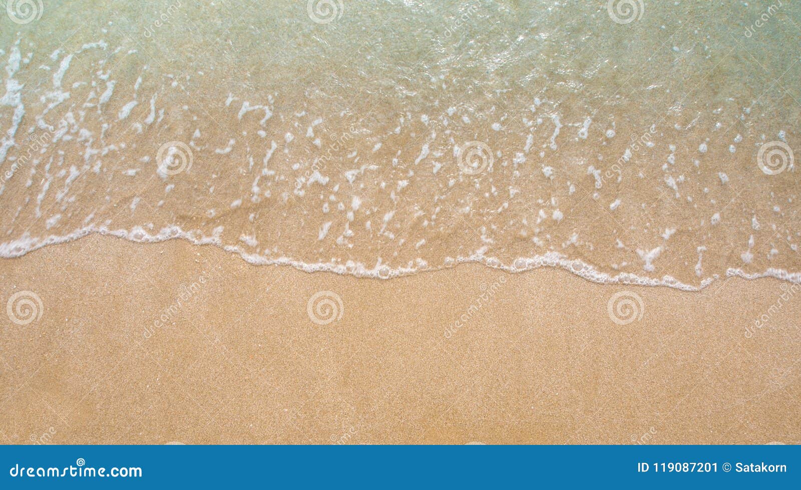 White Bubble of Sea Wave on the Beach Stock Image - Image of beautiful ...