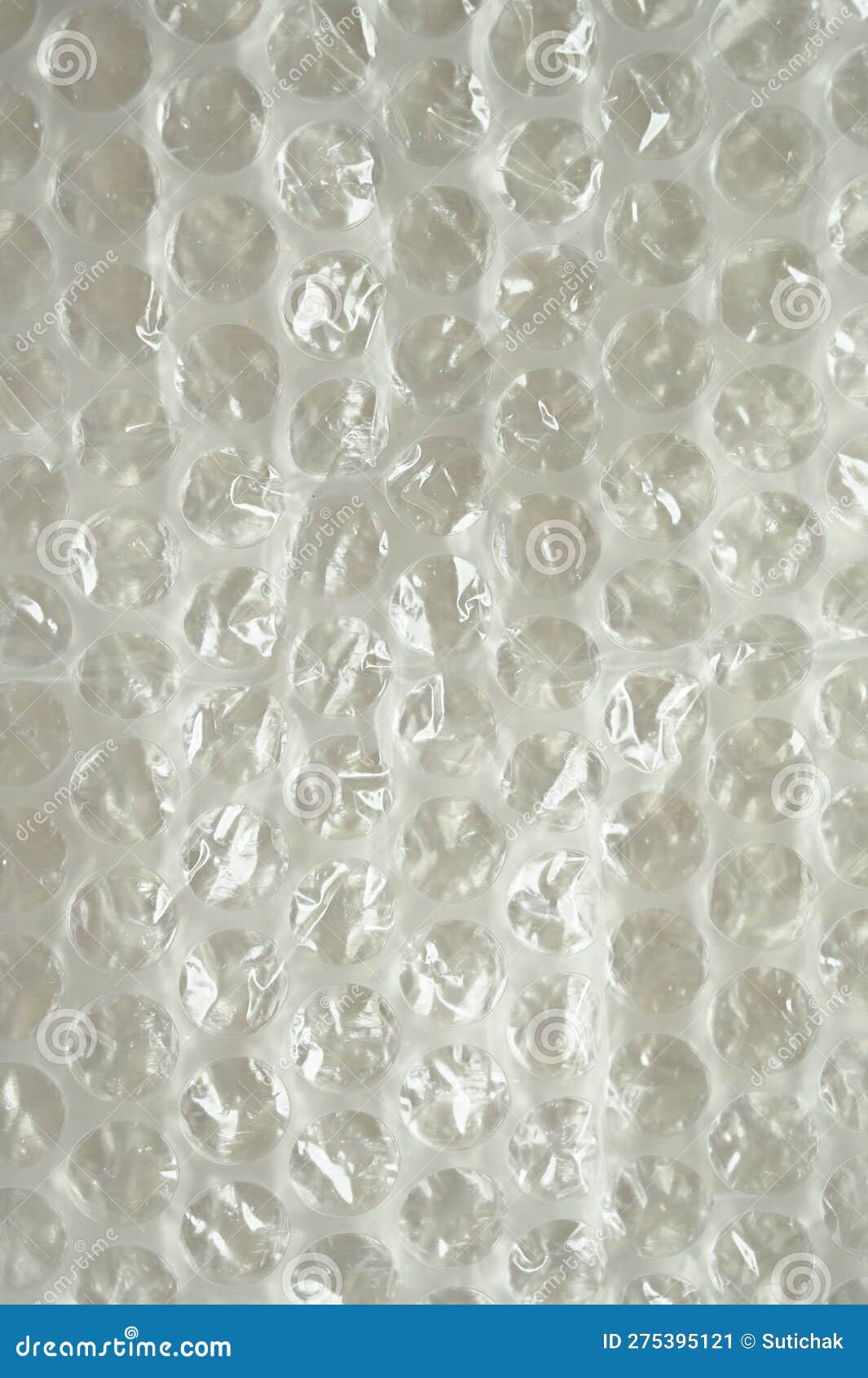 White Bubble Wrap for Protect Product Stock Image - Image of clear ...