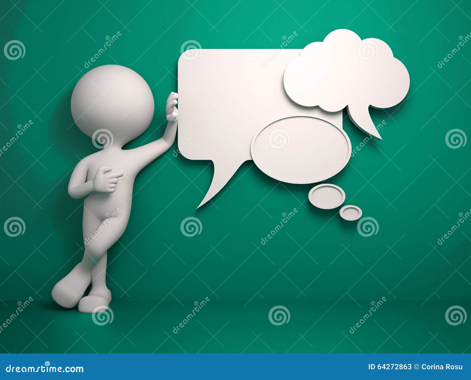 White bubbles stock illustration. Illustration of meetings - 64272863