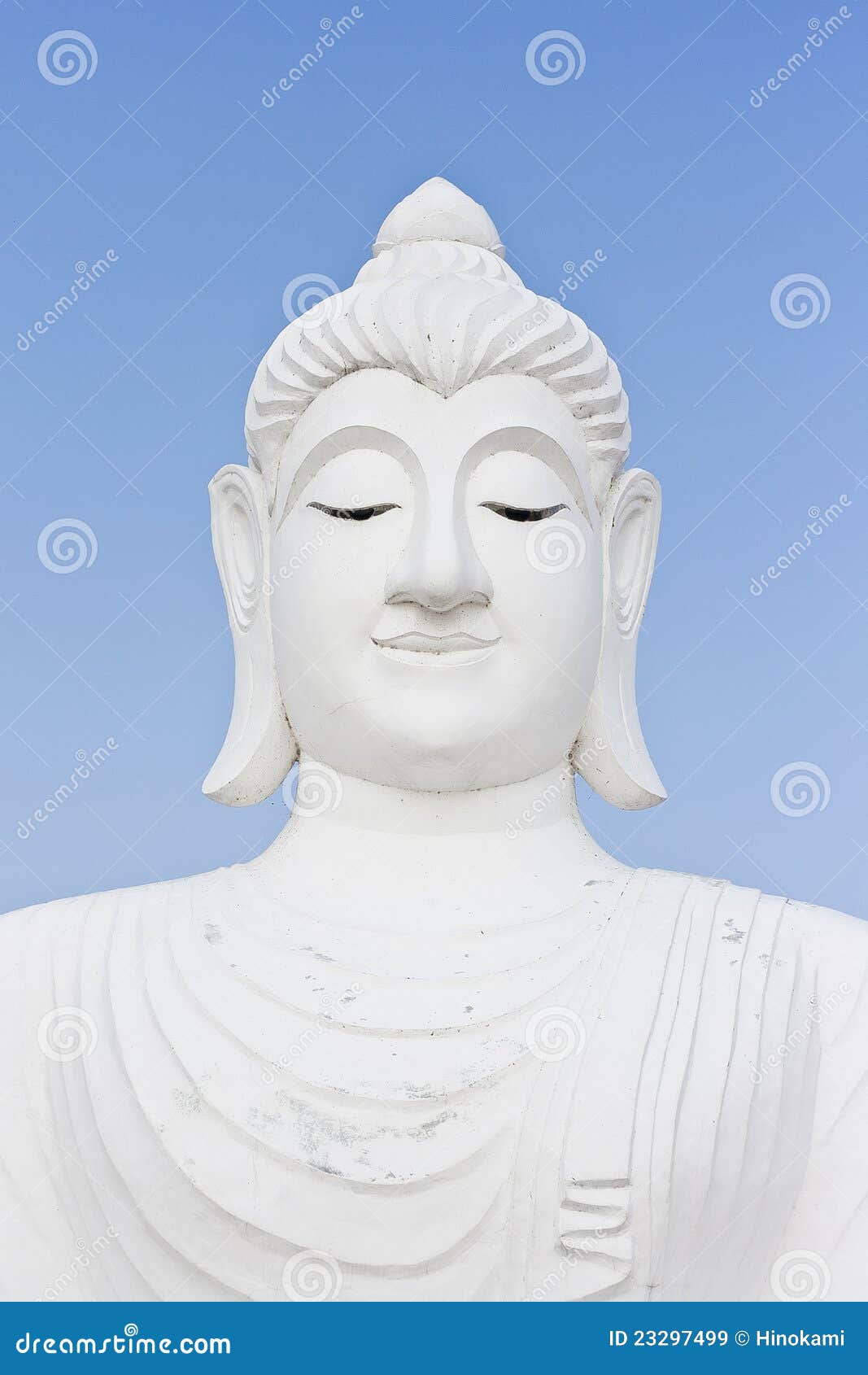 White Buddha stock image. Image of asiatic, divinity - 23297499