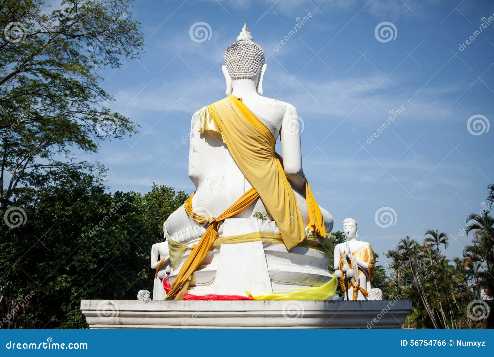 White Buddha stock photo. Image of ayuthaya, culture - 56754766
