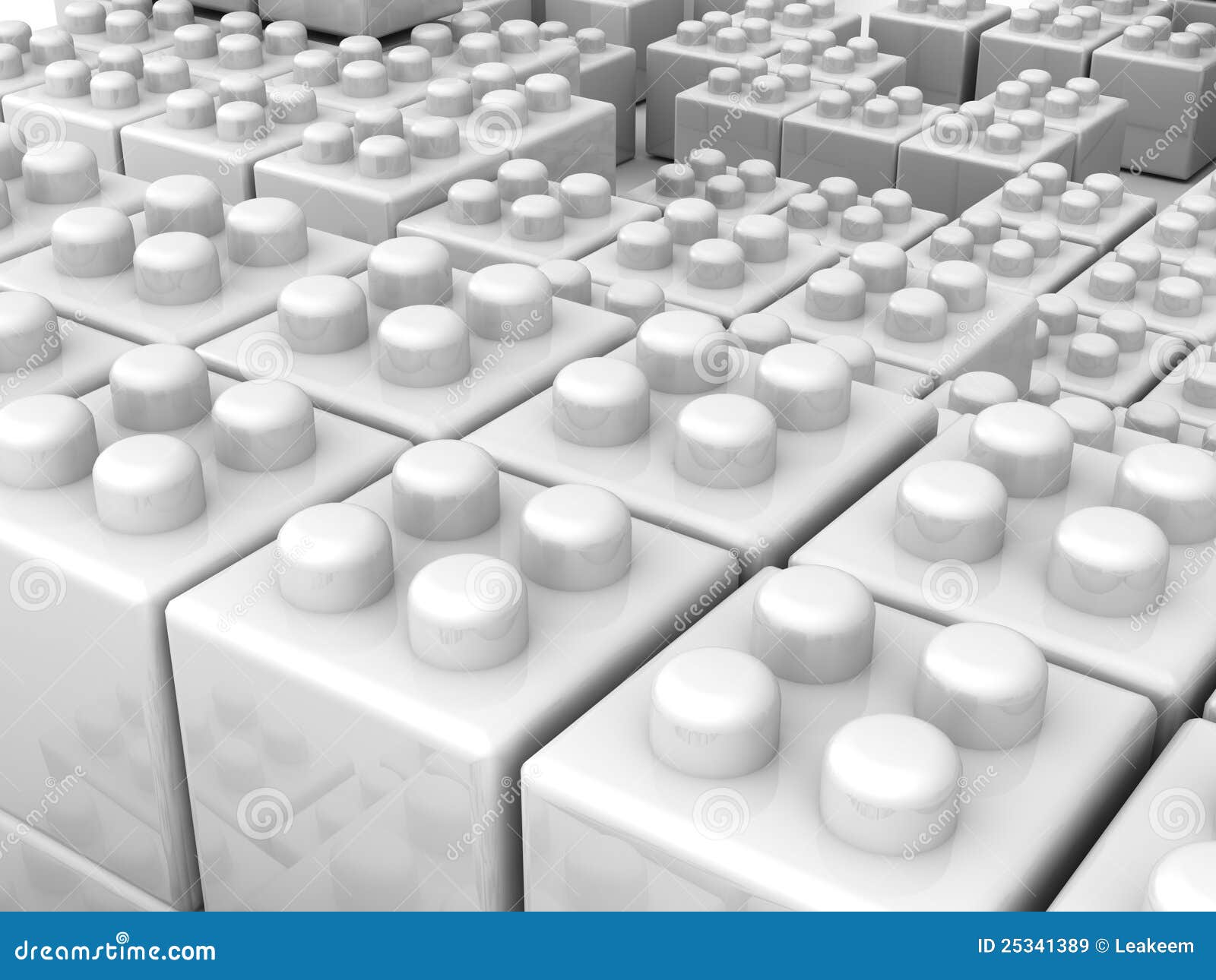 White building blocks stock illustration. Illustration of construct ...