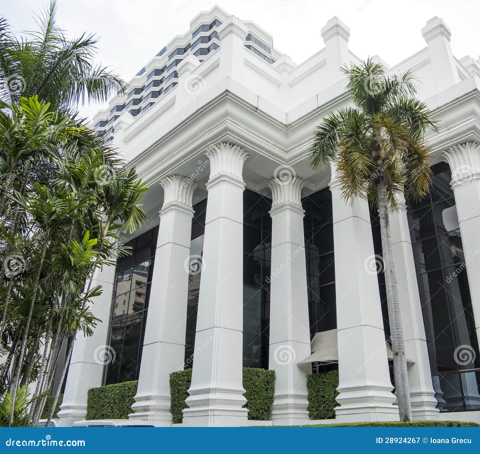 White building facade stock image. Image of construction - 28924267