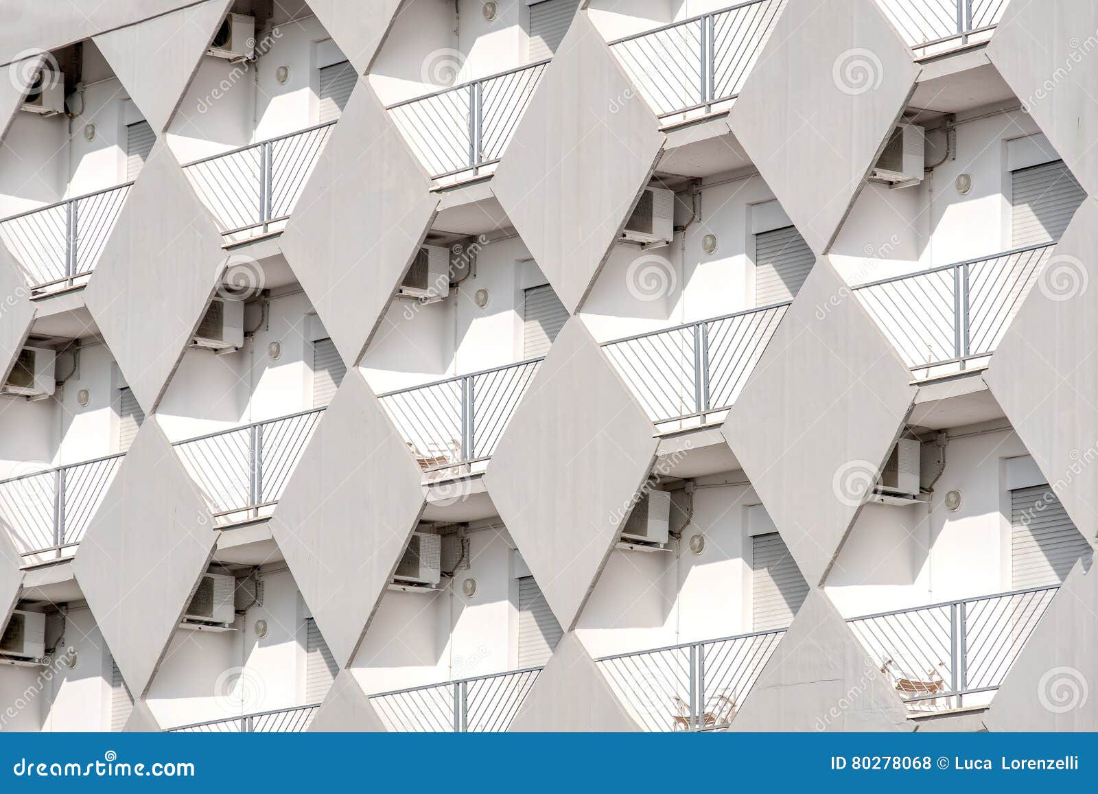 White Building Texture Balcony Background Stock Photo - Image of ...