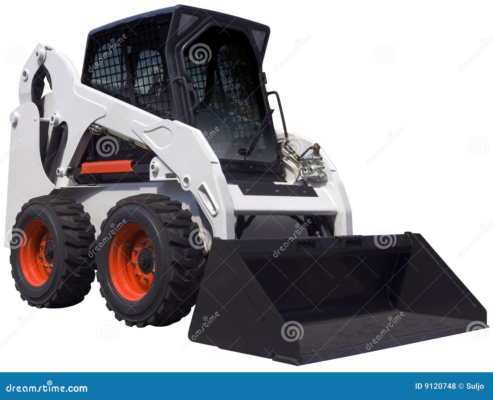 White bulldozer stock photo. Image of clean, bulldozer - 9120748