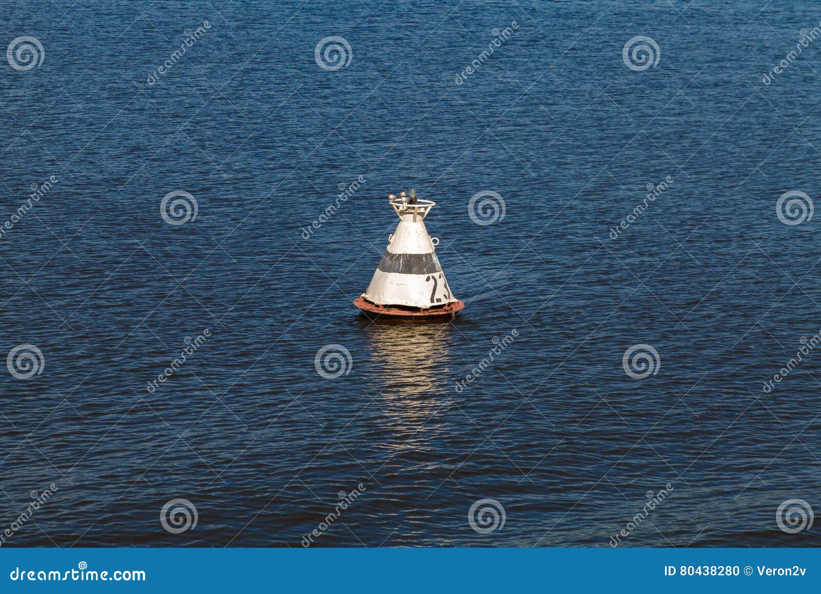 White buoy stock photo. Image of danger, beacon, floating - 80438280