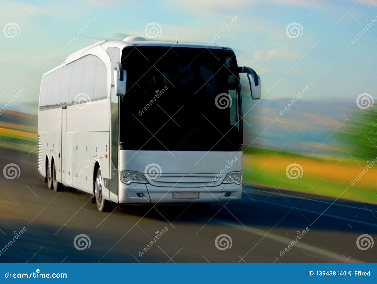 White bus stock photo. Image of highway, driving, destinations - 139438140