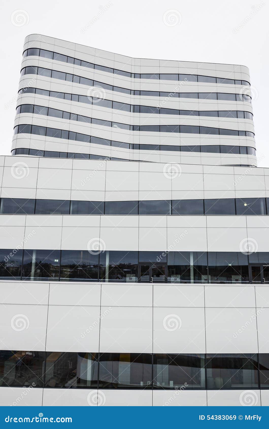 White business building stock image. Image of european - 54383069