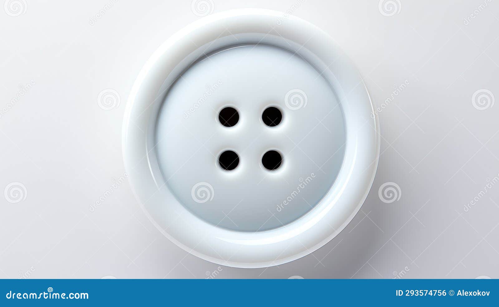White Button on Background AI Generated Stock Illustration ...