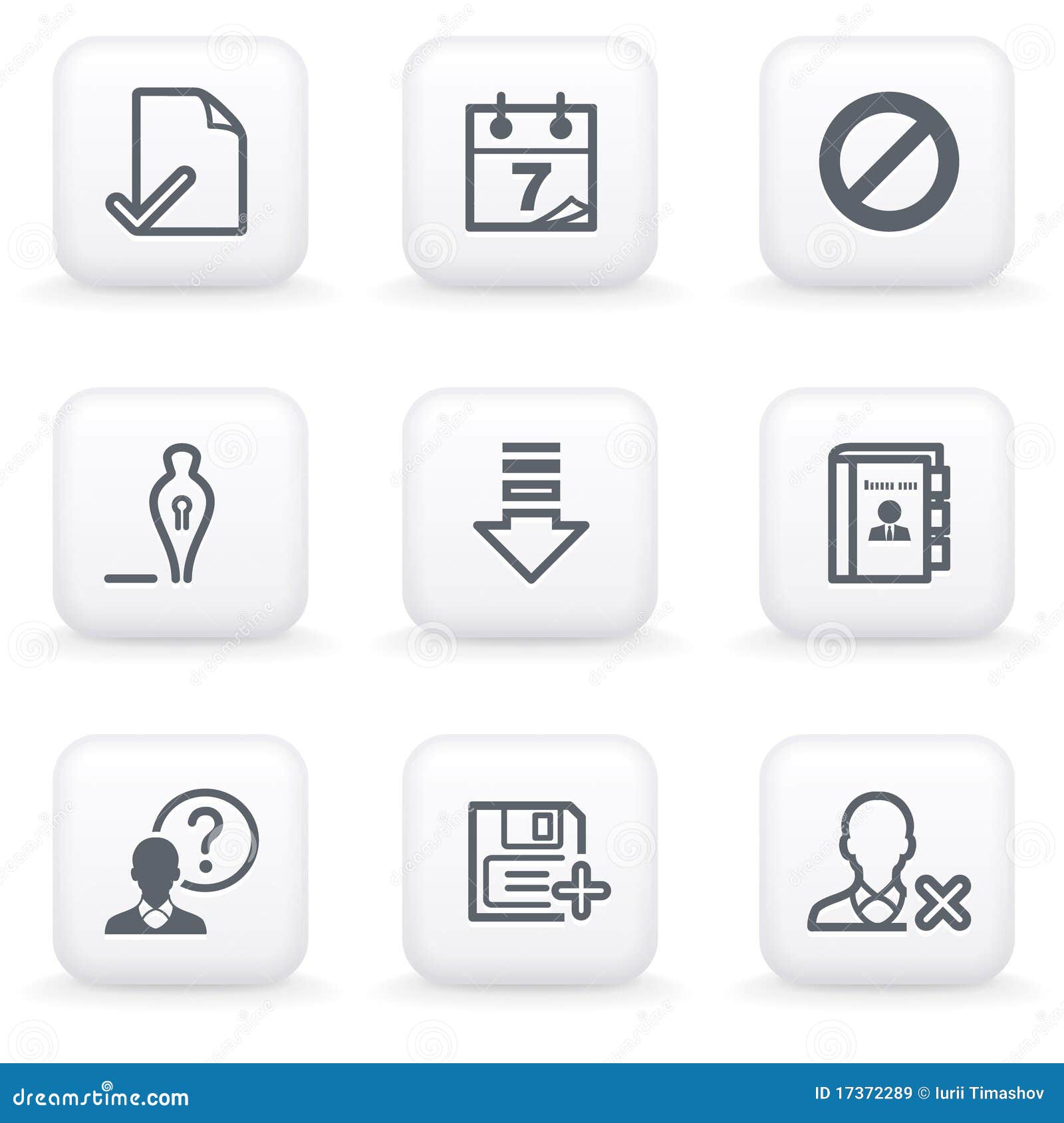 White button for web 2 stock vector. Illustration of edit - 17372289