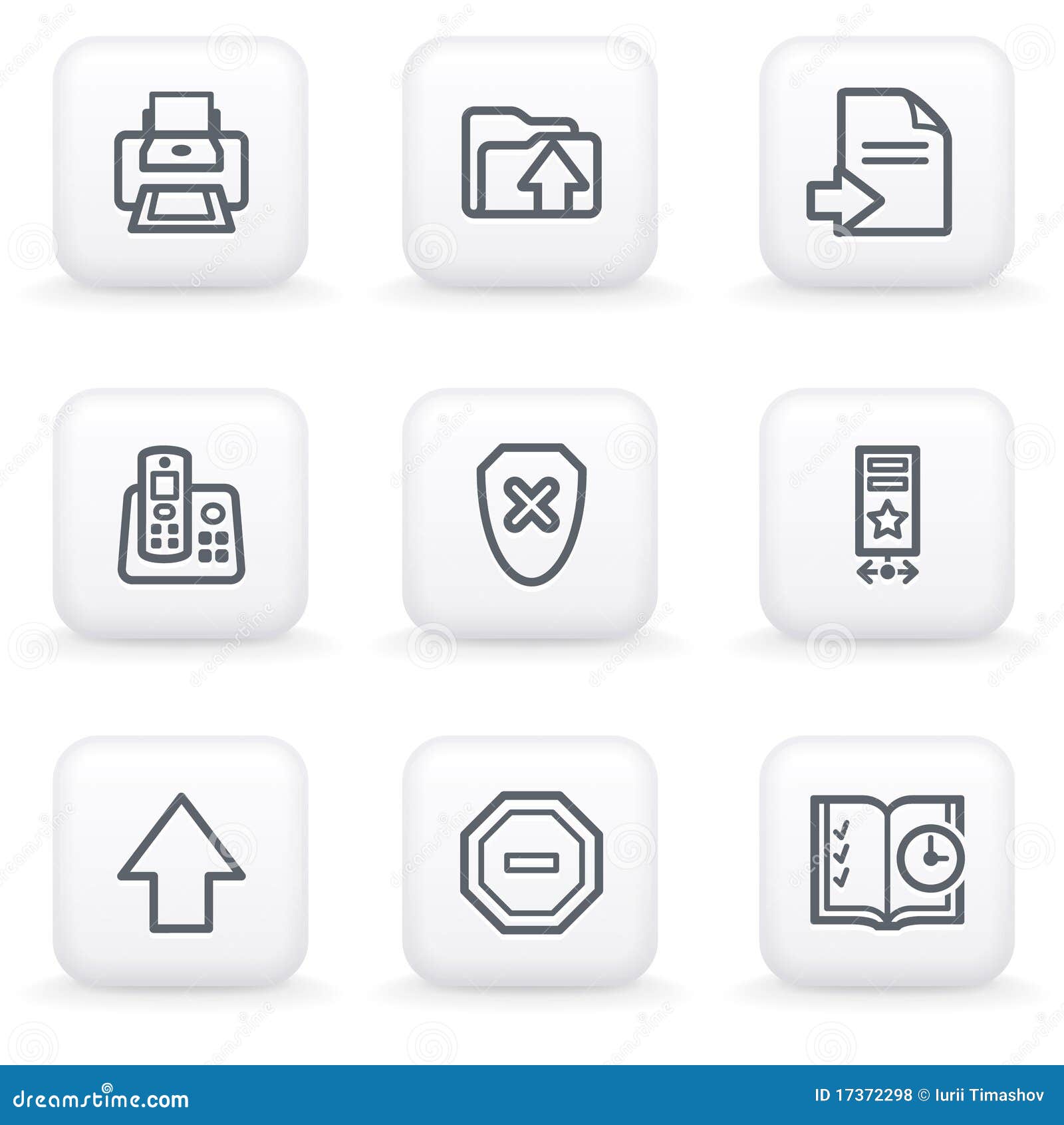 White button for web 4 stock vector. Illustration of upload - 17372298