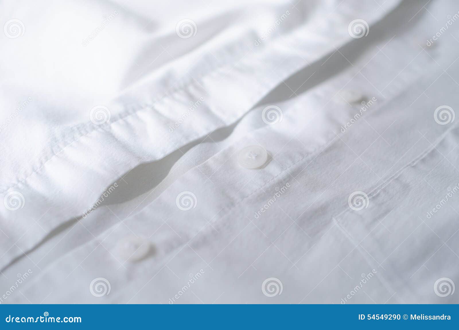 White Buttons on Shirt Female Stock Photo - Image of cotton, clothing ...