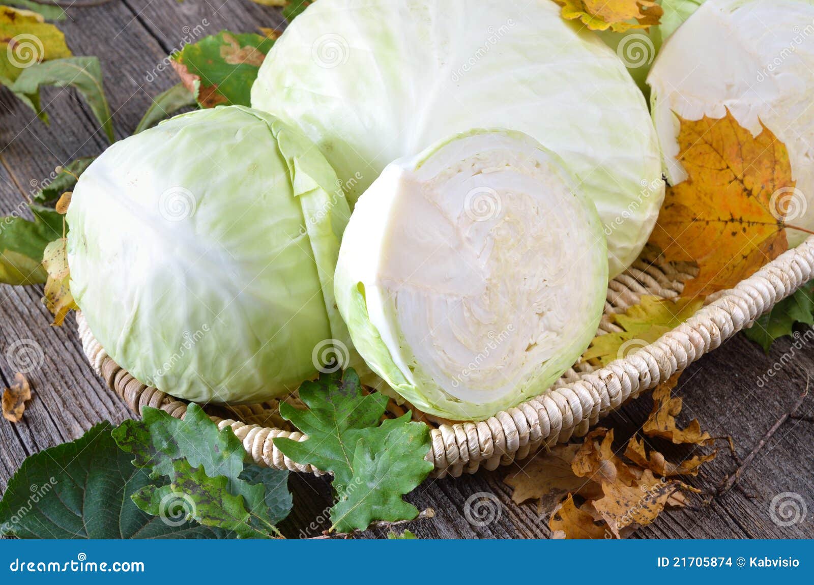 White Cabbage For Making Stuffed,white Cabbage Cut Into Pieces On The ...
