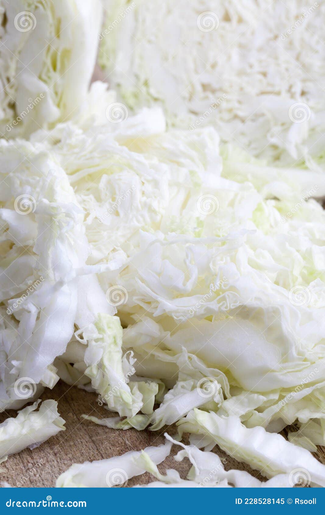 White Cabbage Cut into Pieces Stock Image - Image of cabbage, bright ...