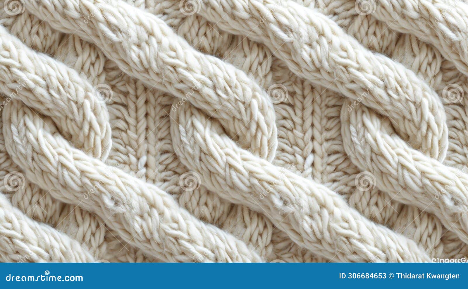 White Cable Knit Pattern Textured Swatch.Generative AI Stock Image ...
