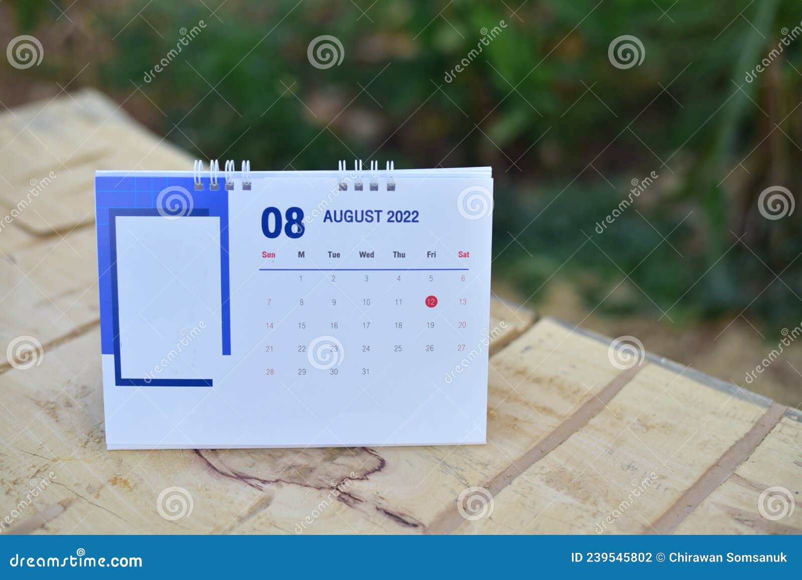 White Calendar on Wood Texture Stock Photo - Image of paper, home ...