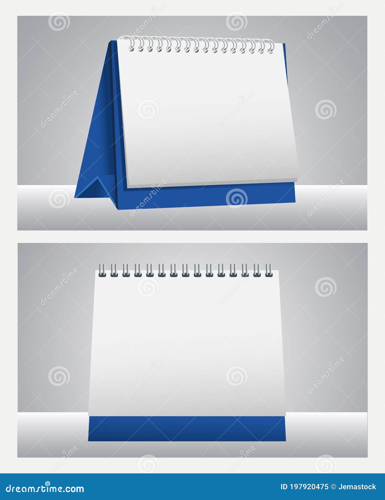 White Calendars Reminders Mockup Icons Stock Vector - Illustration of ...