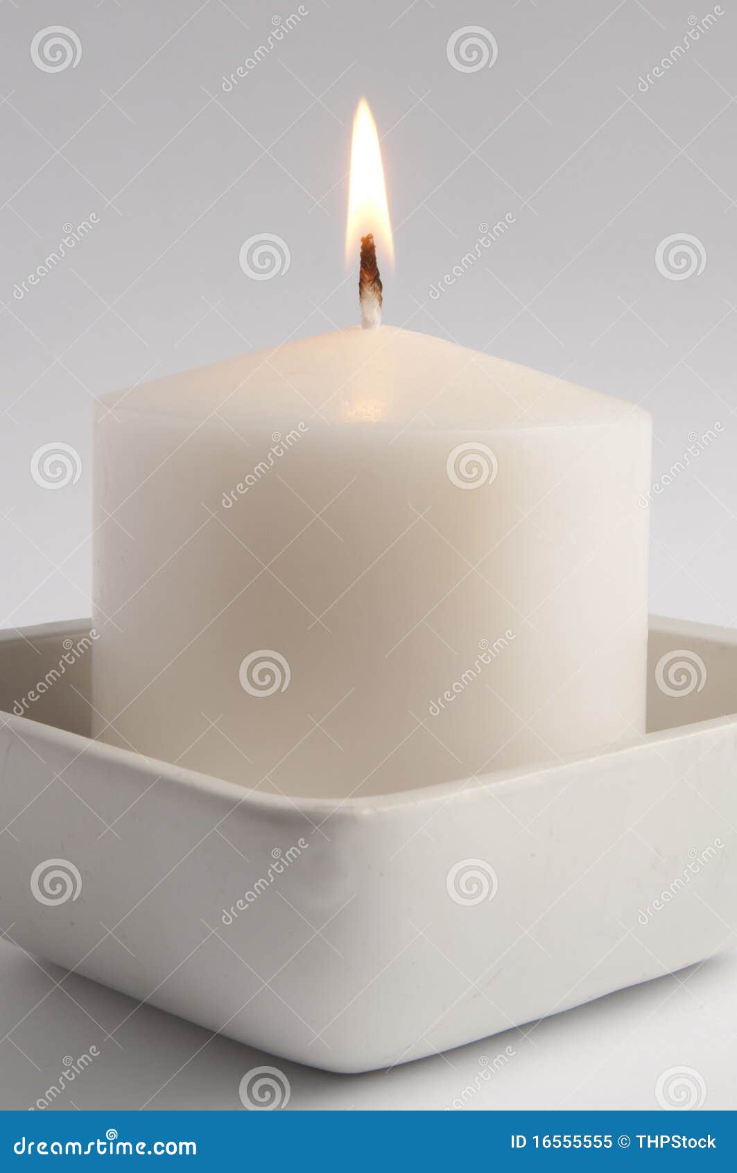 White Candle stock image. Image of candle, background - 16555555