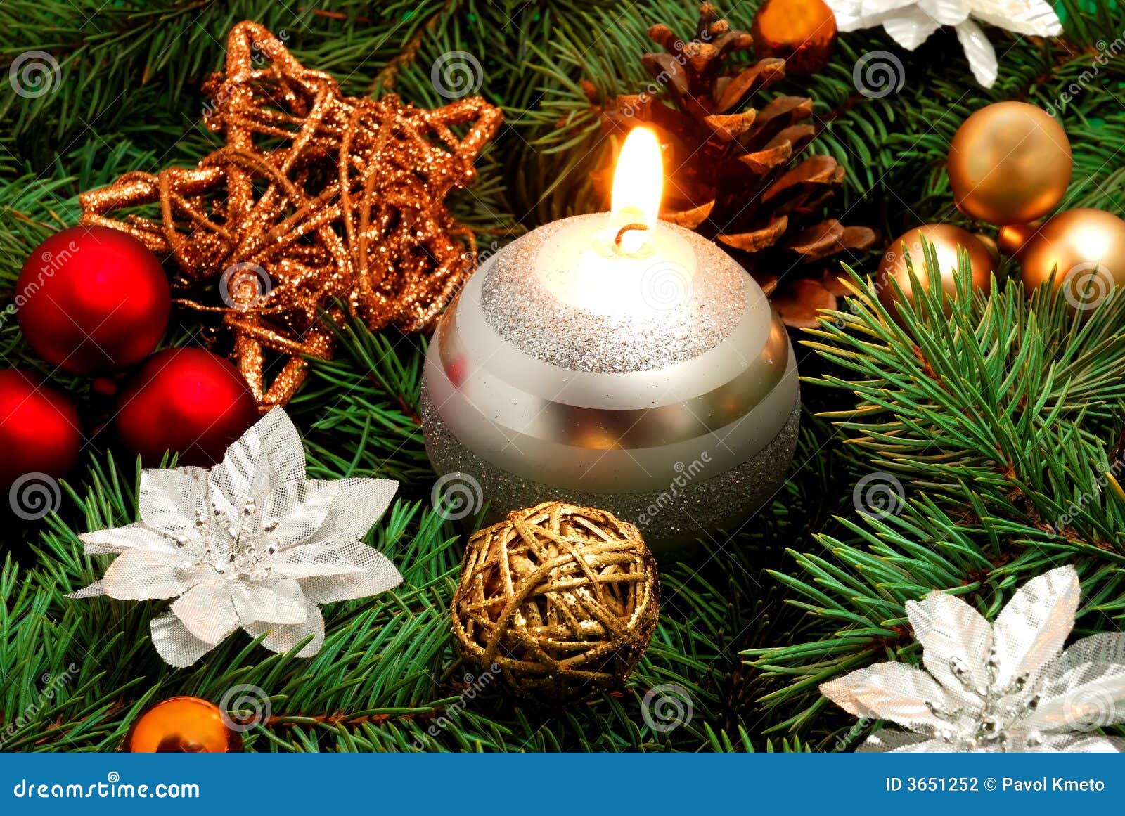 White candle stock photo. Image of spirituality, silver - 3651252