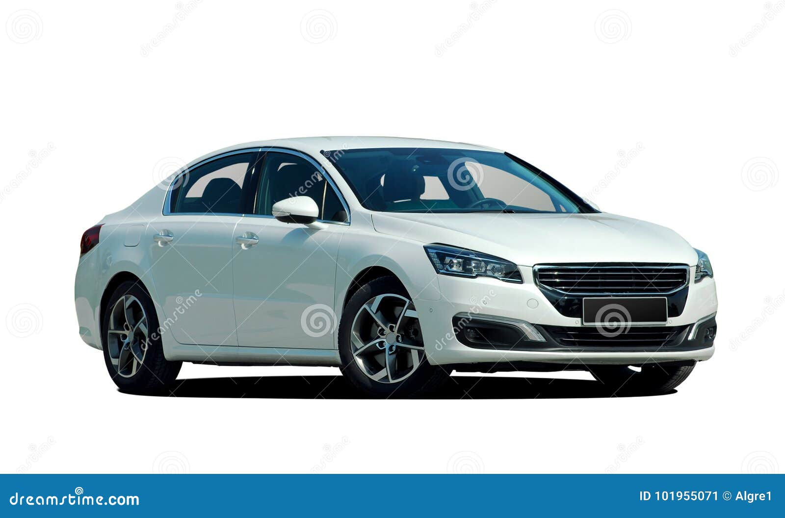 White car front view stock image. Image of glass, compact - 101955071