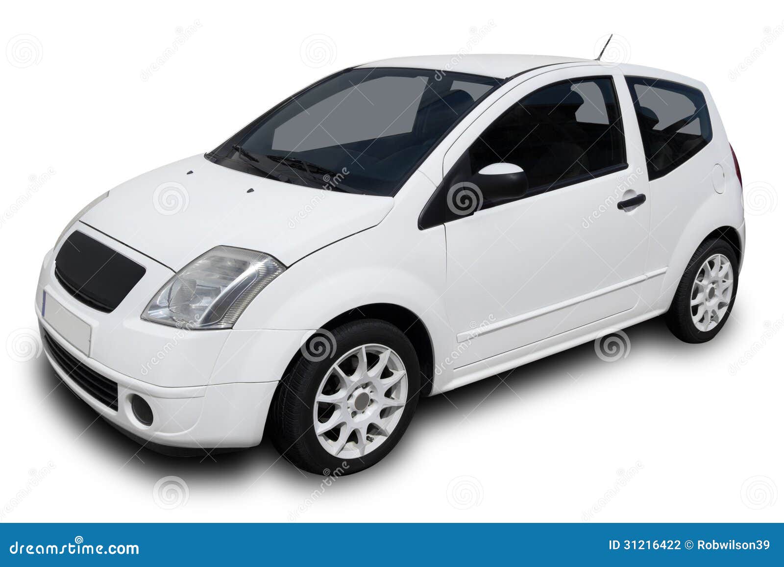 White Car stock photo. Image of view, drop, sedan, model - 31216422