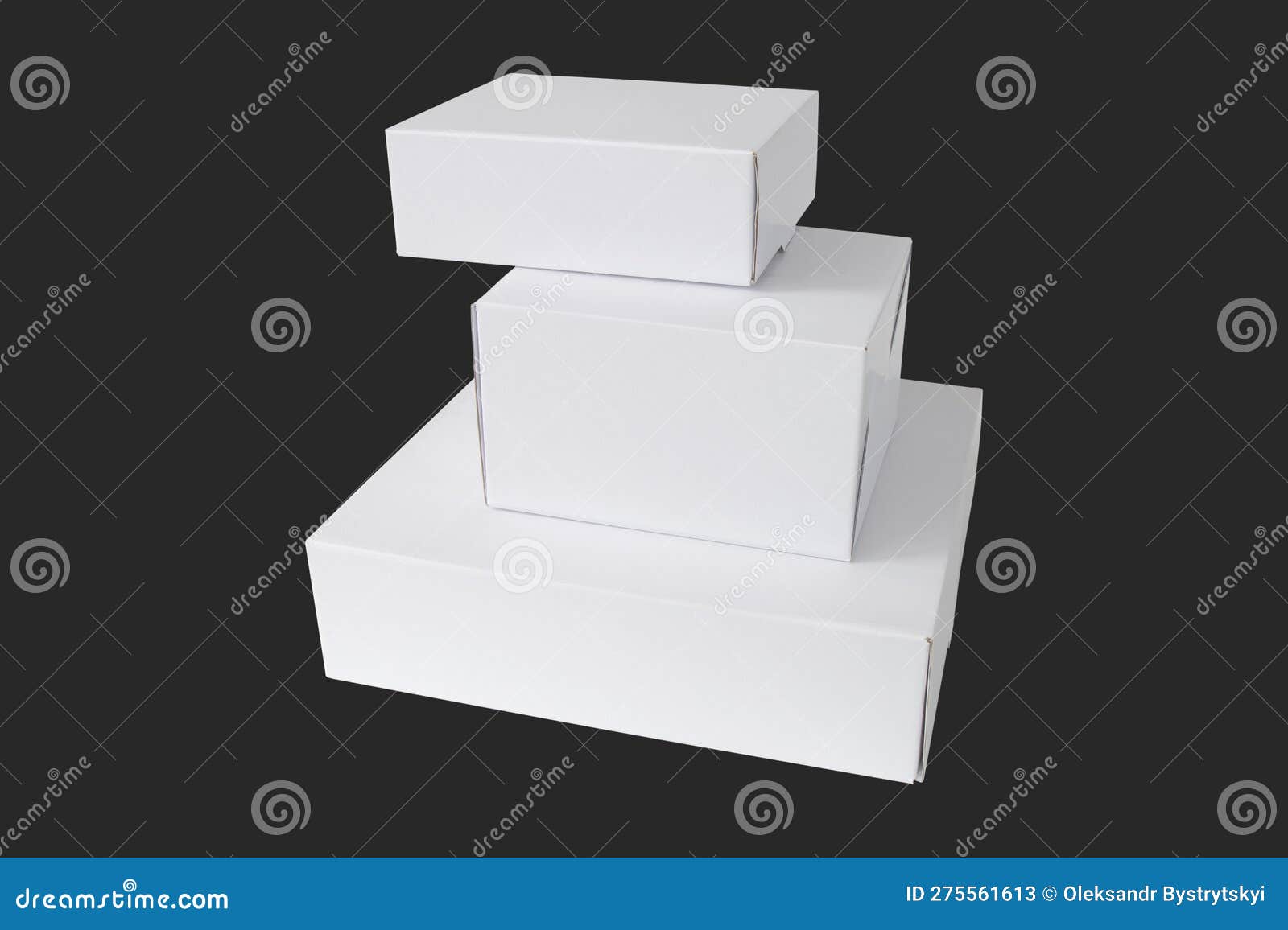 White cardboard boxes stock image. Image of addtext - 275561613