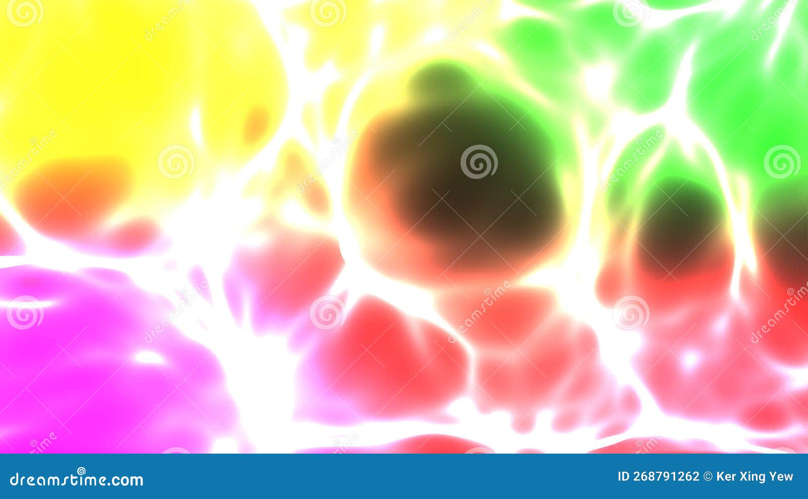 White Caustic Pattern in Glow Gradient Background Stock Illustration ...