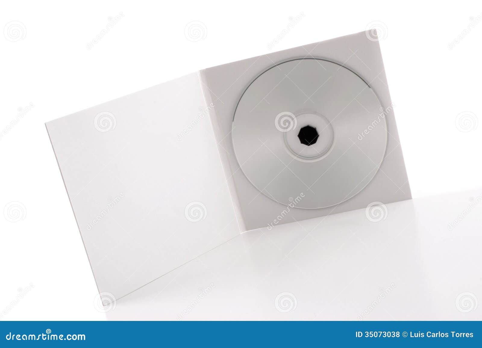 White CD Package stock photo. Image of paper, service - 35073038