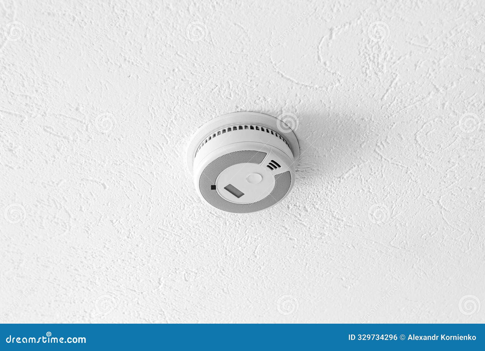 Fire Safety Device Smoke Detector Stock Photo - Image of office ...